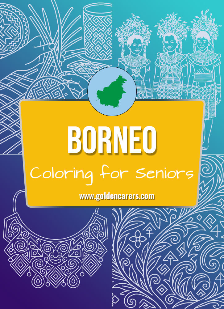 Borneo Coloring Templates