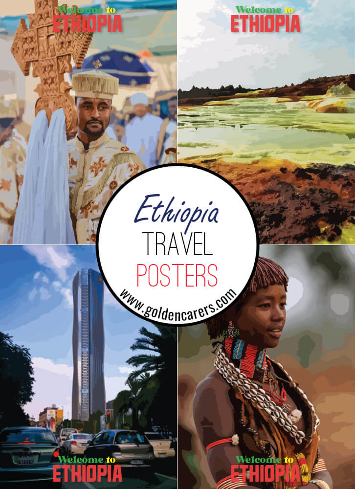 Ethiopia Travel Posters