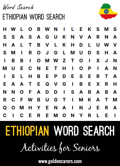 Ethiopian Word Search