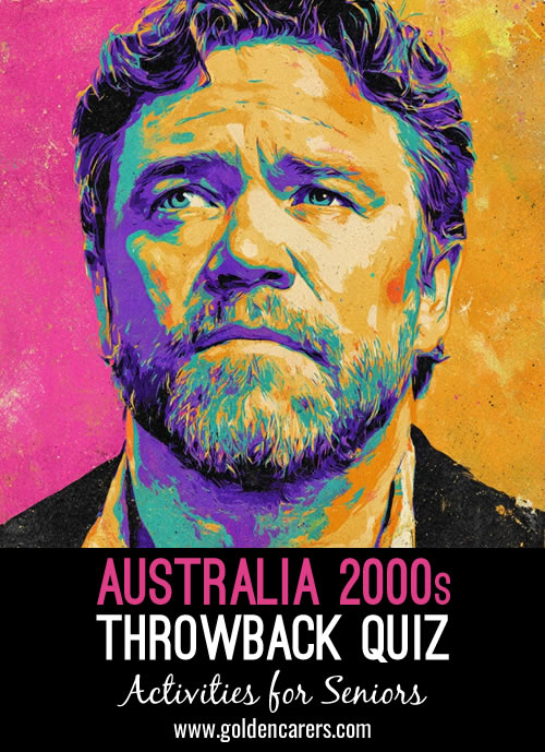 Australia 2000s Throwback Quiz