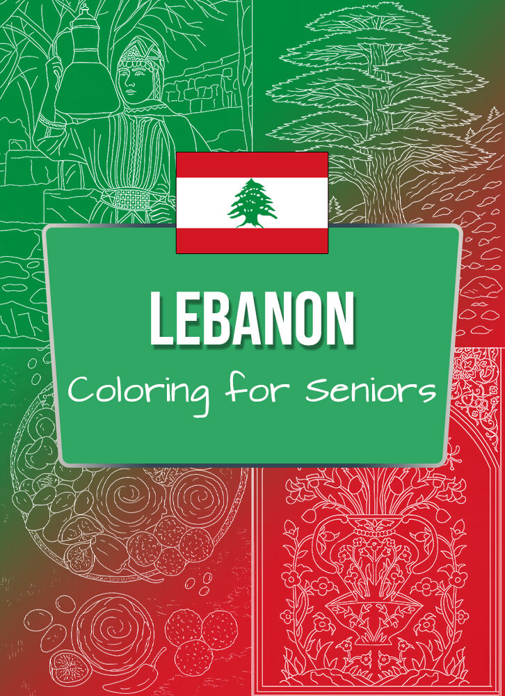 Lebanon Coloring Templates