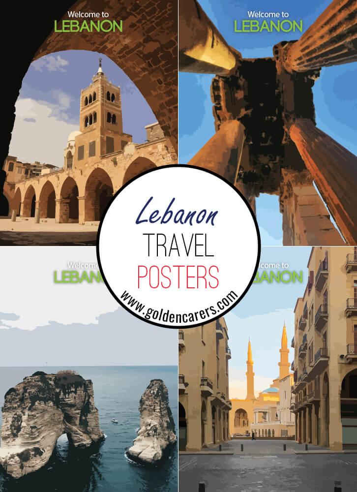 Lebanon Travel Posters