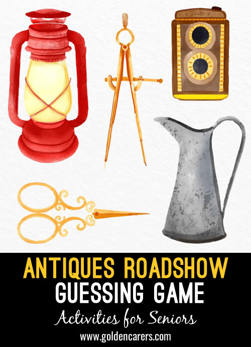Antiques Roadshow Guessing Game