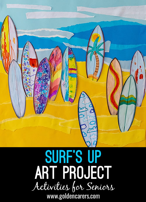Surf's Up Art Project