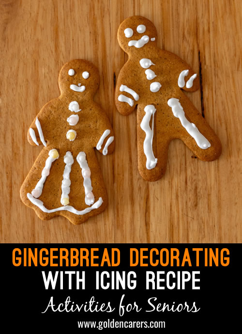 Gingerbread Decorating with Icing Recipe