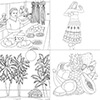 Fiji Coloring Templates