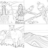Peru Coloring Templates