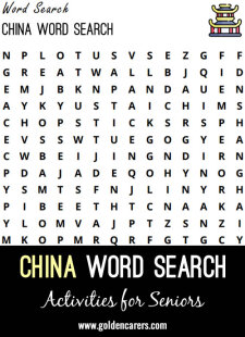 China Word Search