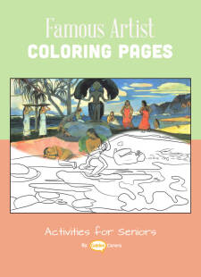 paul gauguin coloring pages