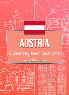 austria coloring book