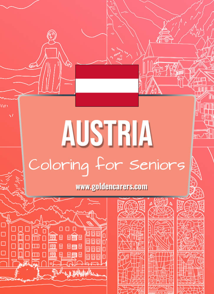 Austrian Coloring Templates