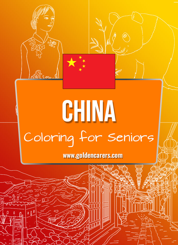 China Coloring Templates