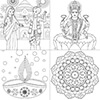 Diwali - Coloring Templates