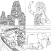 Sri Lanka Coloring Templates