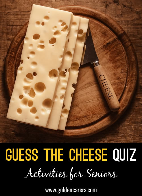 Guess the Cheese Quiz