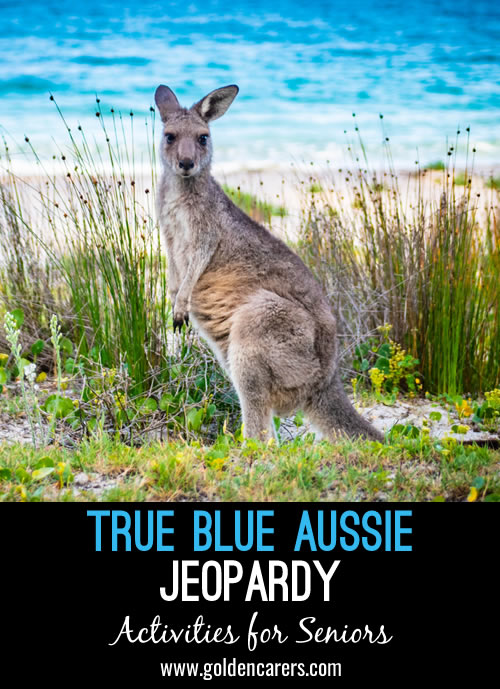 True Blue Aussie Jeopardy