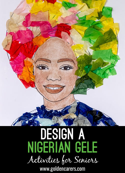 Design a Nigerian Gele