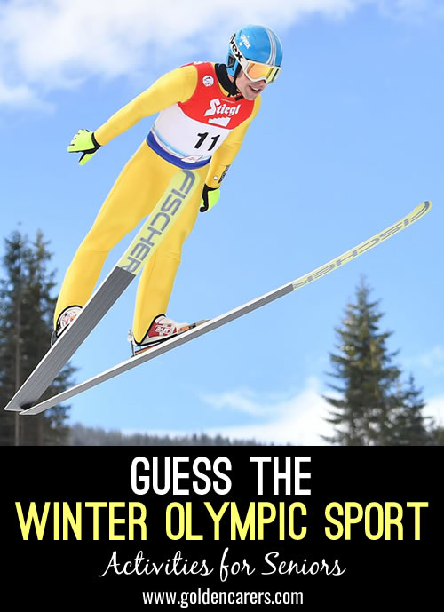 Guess the Winter Olympic Sport #2