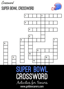 Activities Calendar | Superbowl Sunday 14th of February