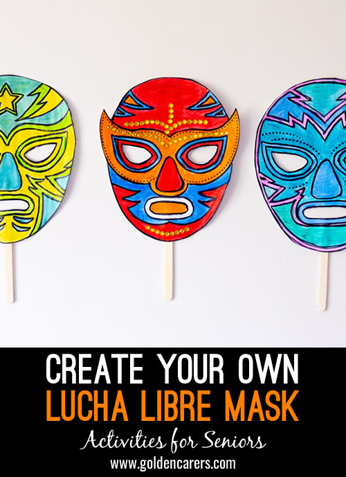 Create Your Own Lucha Libre Mask