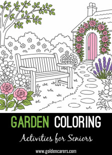 Garden Coloring Templates
