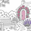 Garden Coloring Templates