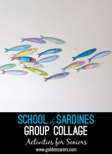 School of Sardines Group Collage