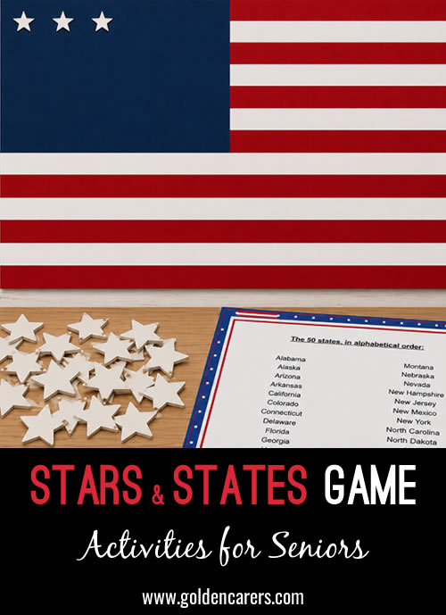 Stars and States Game