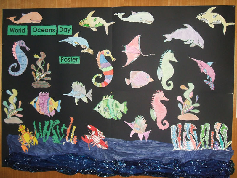 World Oceans Day Poster