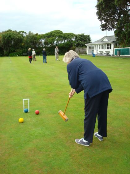 Indoor croquet