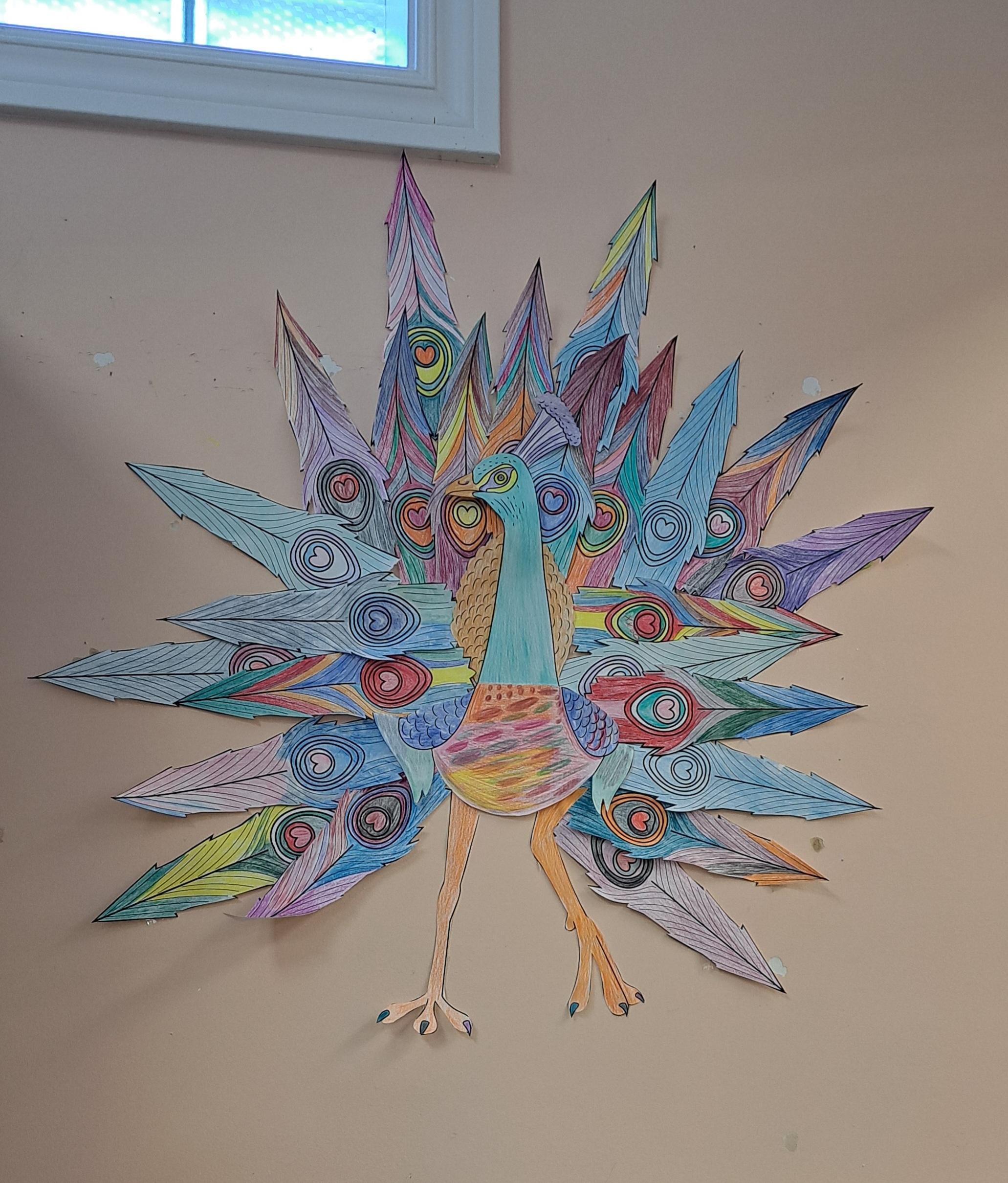 Peacock Collage Group Project